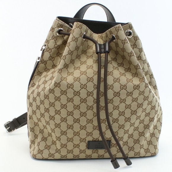 Gucci | Bags | Gucci Type Backpack Gg Canvas 44975 Unisex | Poshmark